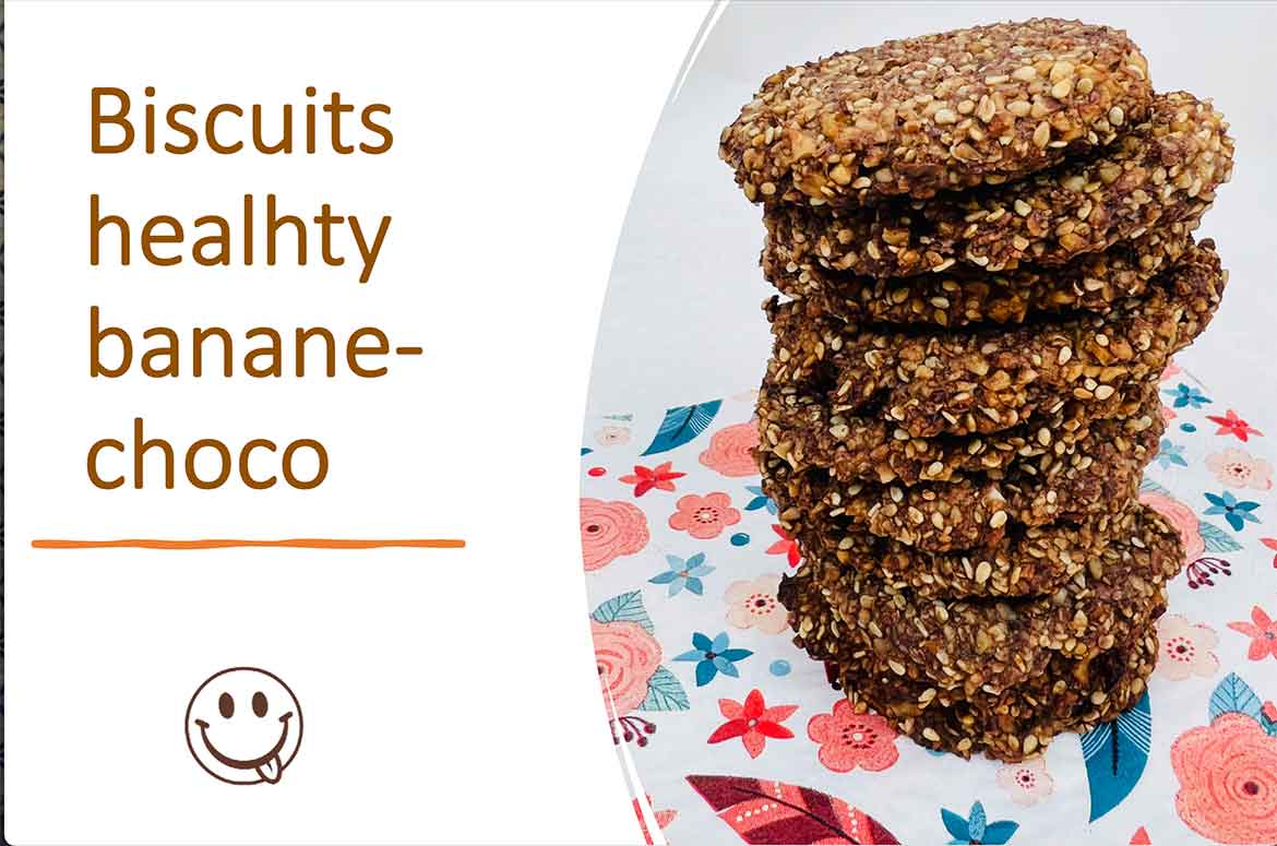 Recette de biscuits banane chocolat - Madame Paléo