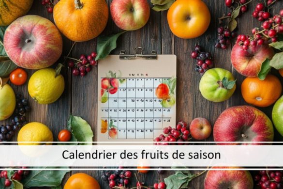 Calendrier des fruits de saison - Madame Paléo